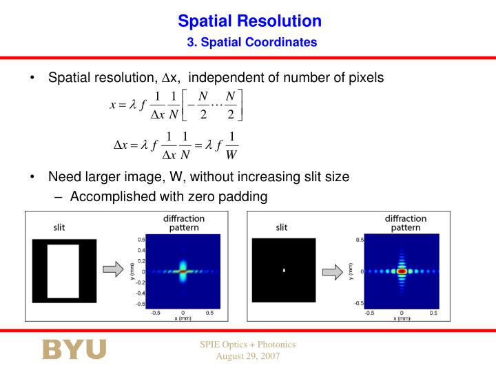 Ppt Using Matlab To Compute Diffraction Patterns Of Complex Apertures 0909
