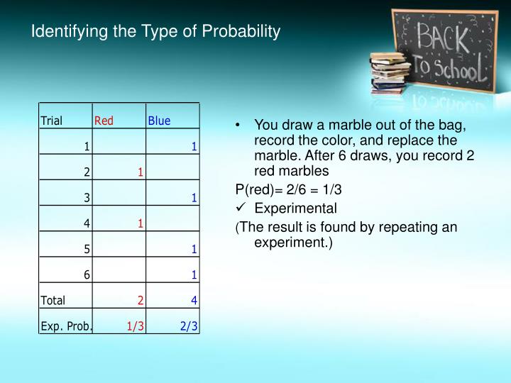 PPT - Experimental Vs. Theoretical Probability PowerPoint Presentation ... PPT - Experimental Vs. Theoretical Probability PowerPoint Presentation ...