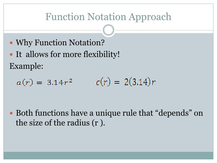Ppt - Function Notation Powerpoint Presentation - Id:1490676
