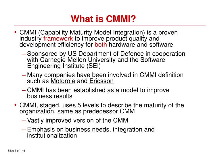 PPT - CMMI Overview PowerPoint Presentation - ID:162253 PPT - CMMI Overview PowerPoint Presentation - ID:162253