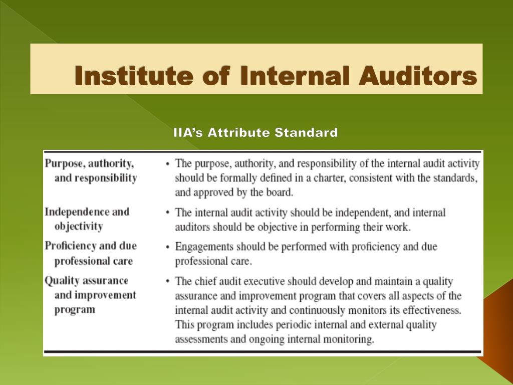PPT - Internal Auditors’ Roles and Responsibilities PowerPoint ... PPT - Internal Auditors’ Roles and Responsibilities PowerPoint ...