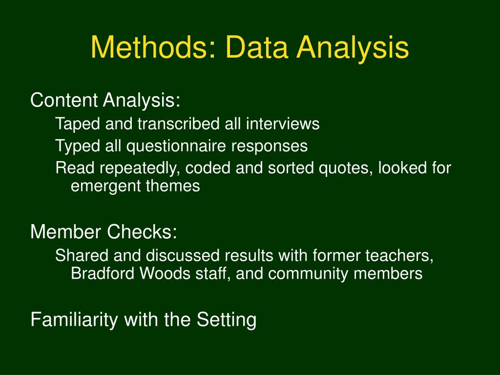 PPT 45 Years Of Outdoor Education Assessing The Long term Impact 