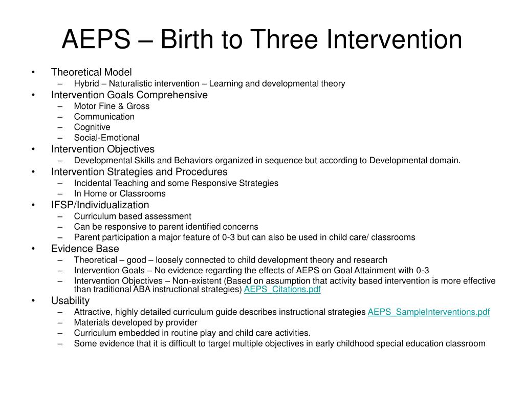 PPT - The Early Intervention Curriculum: Family-Focused Intervention ... PPT - The Early Intervention Curriculum: Family-Focused Intervention ...