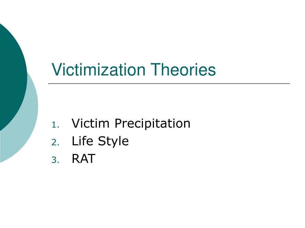 PPT - Victimization Theories PowerPoint Presentation - ID:248671 PPT - Victimization Theories PowerPoint Presentation - ID:248671