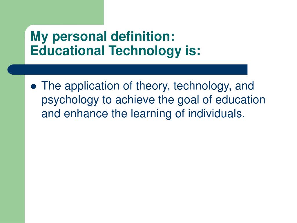 PPT - Instructional Technology vs. Educational Technology PowerPoint ... PPT - Instructional Technology vs. Educational Technology PowerPoint ...