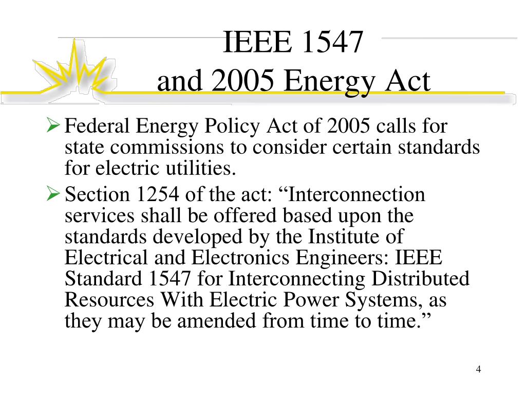 PPT - IEEE 1547: The DG Interconnection Standard PowerPoint ... PPT - IEEE 1547: The DG Interconnection Standard PowerPoint ...