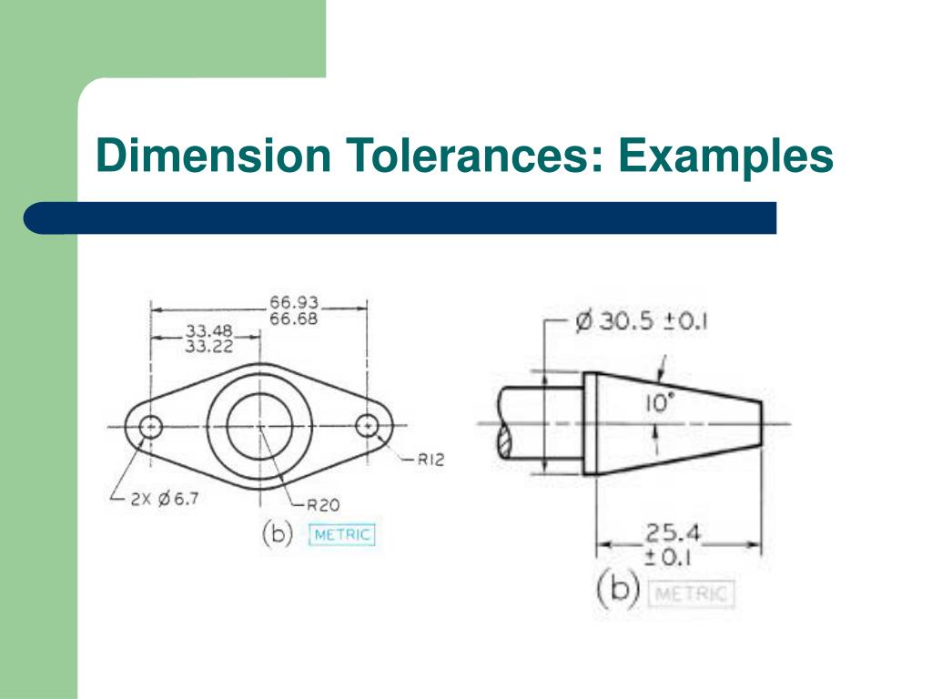 Ppt Standard Practice For Dimensioning Drawings Powerpoint