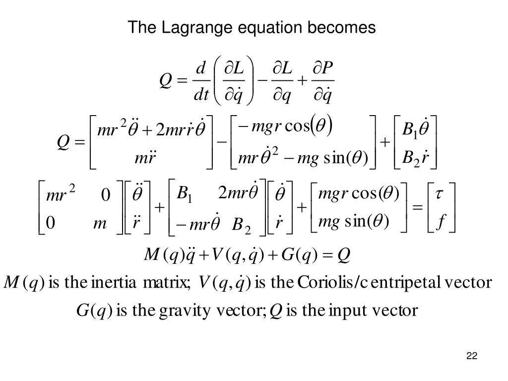 Ppt Lagrange Equations Use Kinetic And Potential Energy To Solve For Motion Powerpoint
