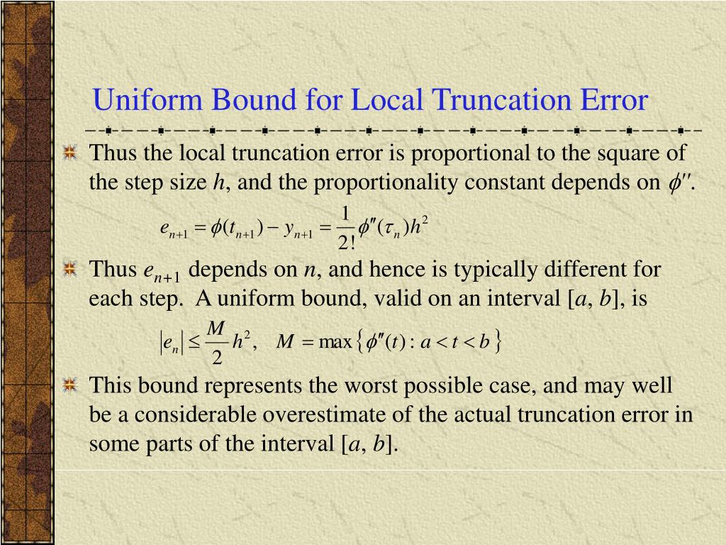 PPT - Ch 8.1 Numerical Methods: The Euler or Tangent Line Method ... PPT - Ch 8.1 Numerical Methods: The Euler or Tangent Line Method ...