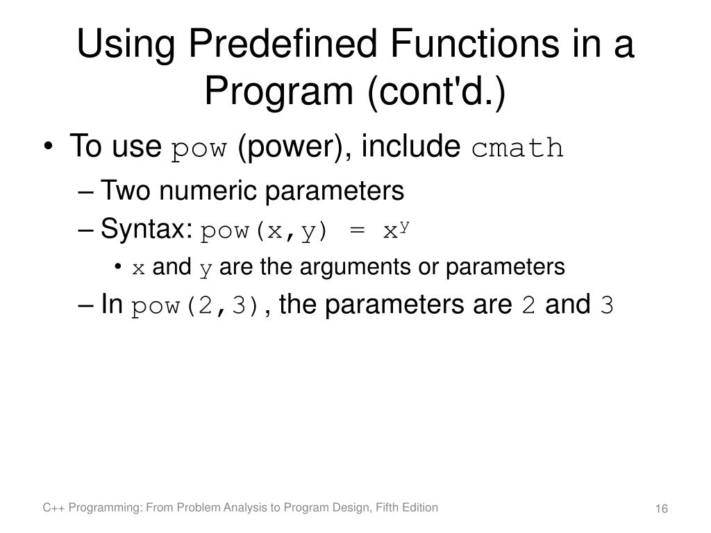 Ppt C Programming From Problem Analysis To Program Design Fifth Edition Powerpoint