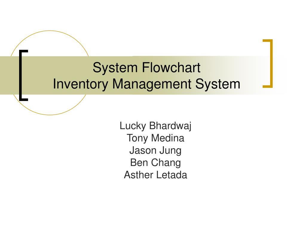 PPT - System Flowchart Inventory Management System PowerPoint ... PPT - System Flowchart Inventory Management System PowerPoint ...