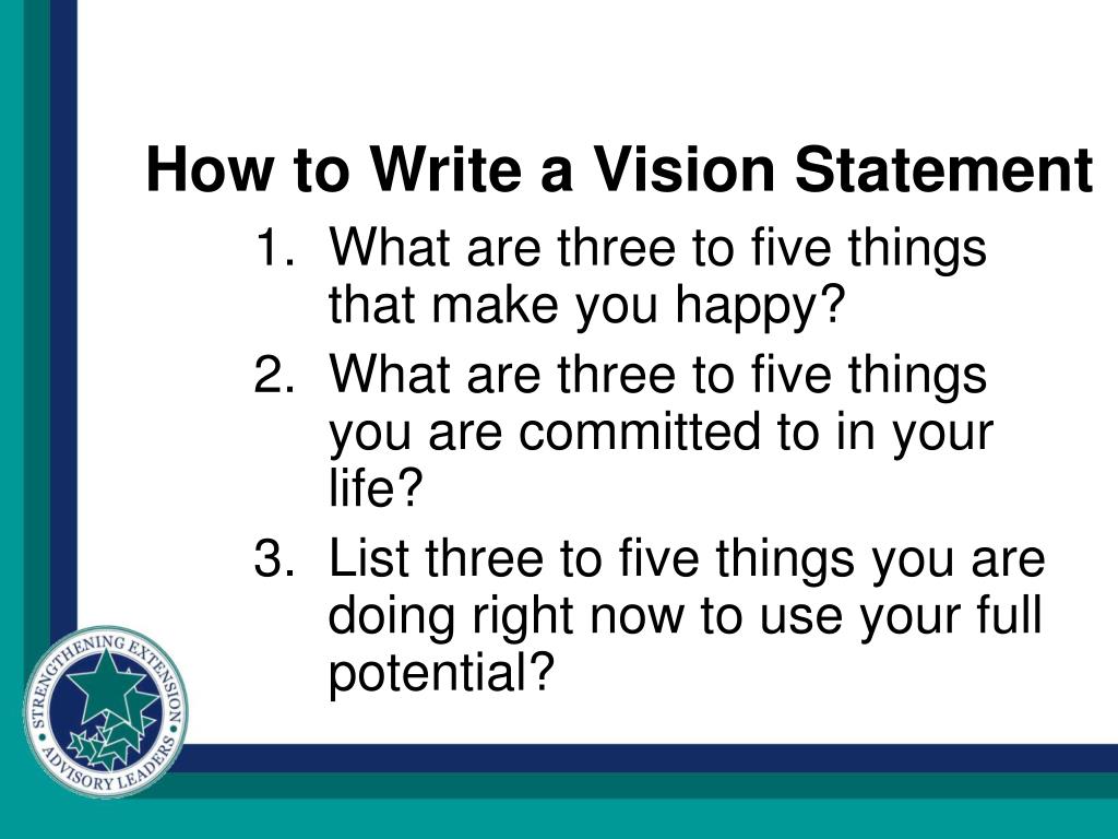 PPT Creating The Vision PowerPoint Presentation ID 349744