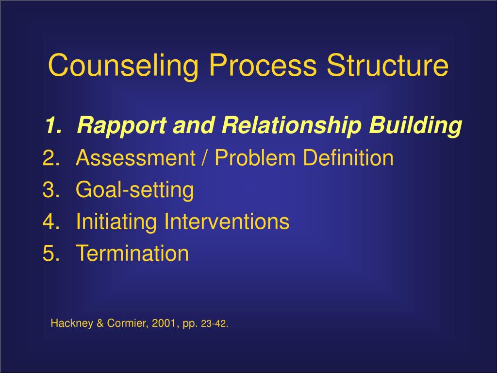 Ppt Stages And Skills Of Counseling Powerpoint Presentation Id 369101