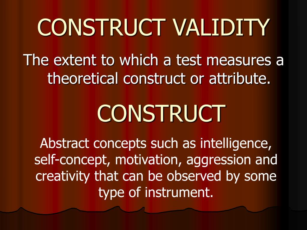 PPT VALIDITY AND RELIABILITY PowerPoint Presentation ID 397595