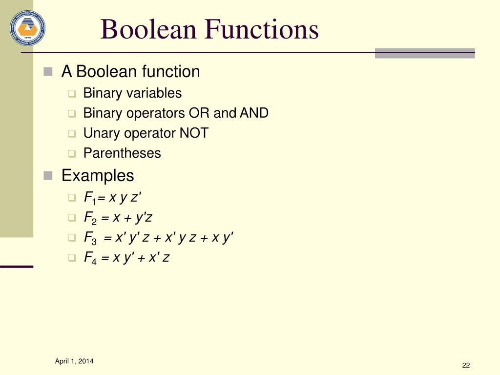 Ppt Digital Logic Design I Boolean Algebra And Logic Gate Powerpoint Presentation Id584736