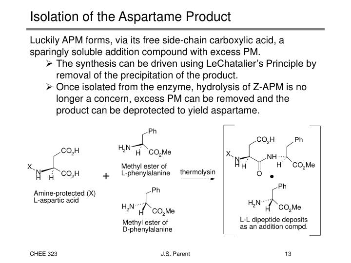 PPT - Enzymatic Synthesis of Aspartame PowerPoint Presentation - ID:651620 PPT - Enzymatic Synthesis of Aspartame PowerPoint Presentation - ID:651620
