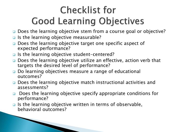 PPT - WRITING LEARNING OBJECTIVES PowerPoint Presentation - ID:813753 PPT - WRITING LEARNING OBJECTIVES PowerPoint Presentation - ID:813753