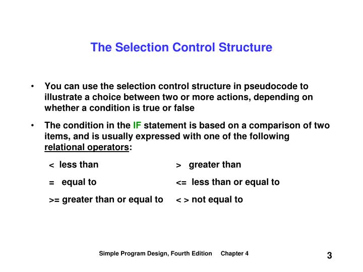 Ppt Selection Control Structures Powerpoint Presentation Id 846748