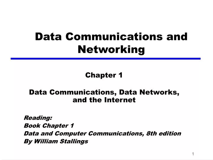 PPT - Data Communications and Networking PowerPoint Presentation - ID ... PPT - Data Communications and Networking PowerPoint Presentation - ID ...