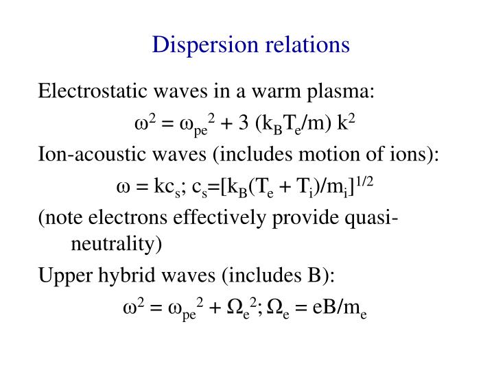 PPT - Basic Plasma Physics Principles PowerPoint Presentation - ID:1001358