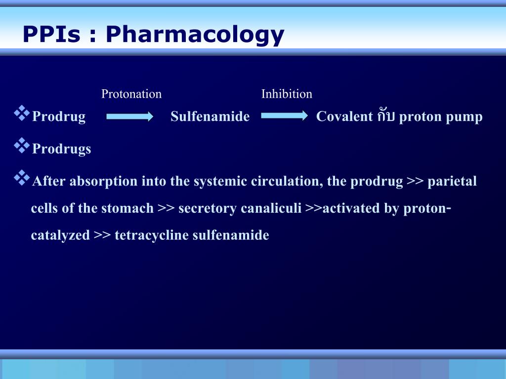 PPT - Histamine2 recepter antagonist vs Proton pump inhibitor ...