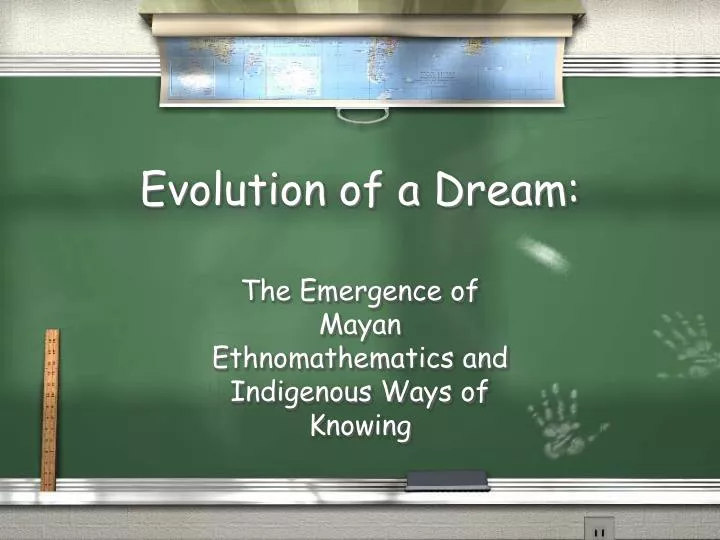 PPT - Evolution of a Dream: PowerPoint Presentation, free download - ID ...