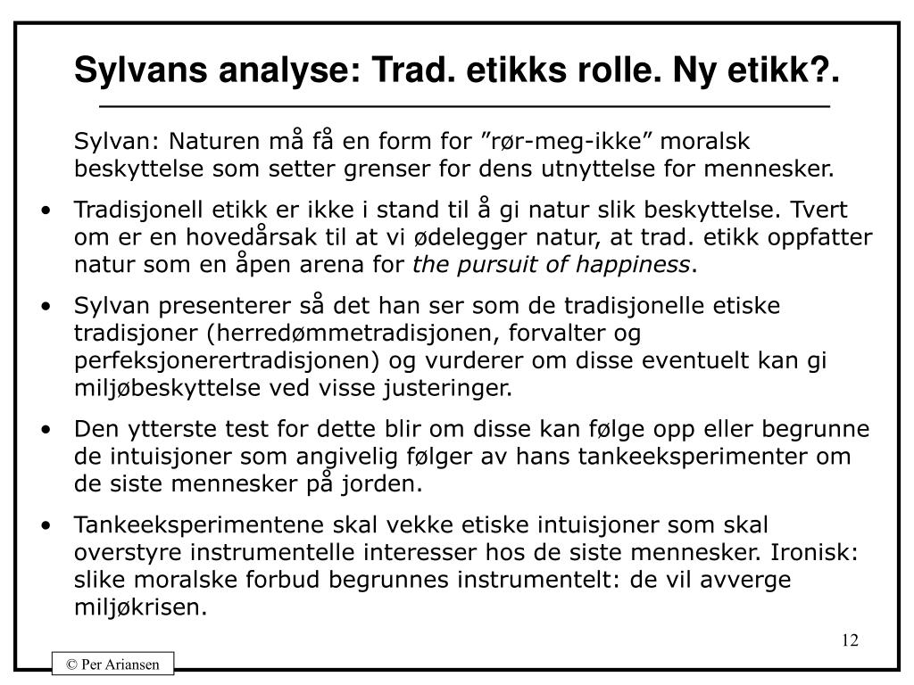 PPT - Per: Situasjonsbilde tidlig 70-tall: Verdens undergang ...