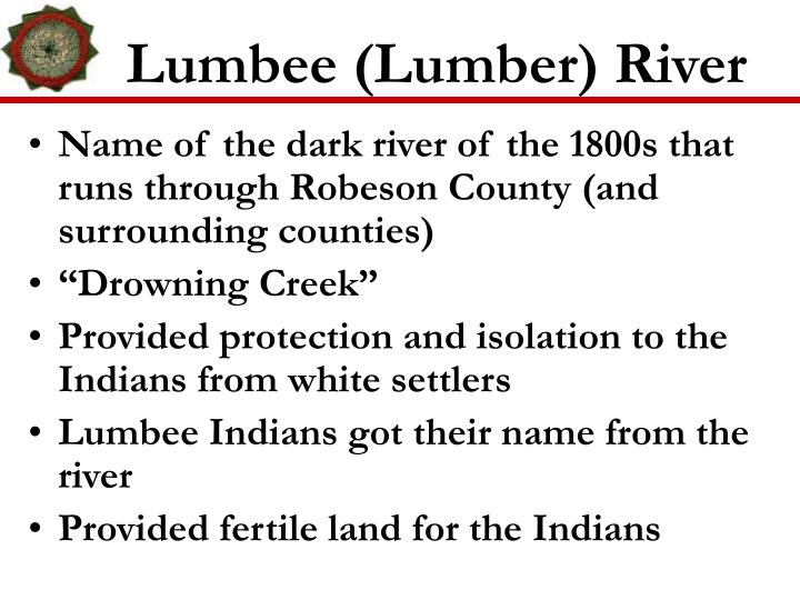 PPT - The History & Culture of the Lumbee Tribe PowerPoint Presentation ...