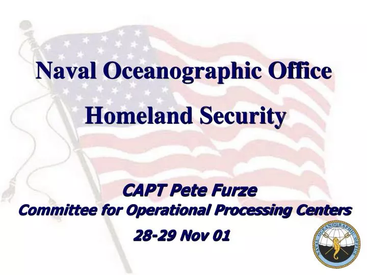 PPT - Naval Oceanographic Office PowerPoint Presentation, free download ...