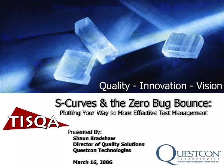 PPT - S-Curves & the Zero Bug Bounce: Plotting Your Way to More ...