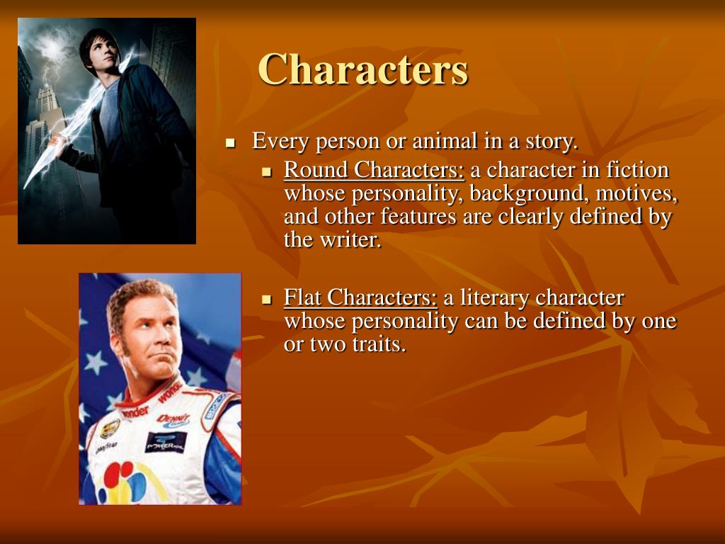 Round Character Literary Definition Slideshare