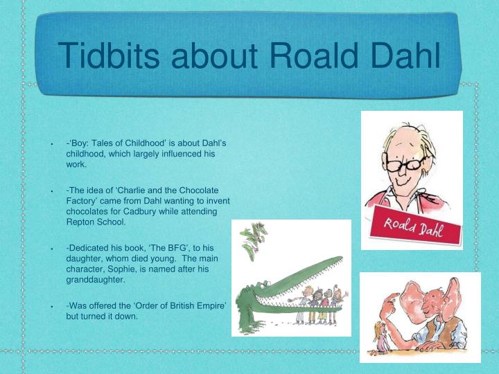 PPT - Roald Dahl PowerPoint Presentation - ID:1009282