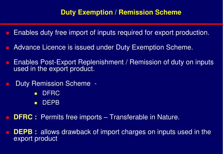 PPT - PRESENTATION ON EXIM POLICY 2002 - 2007 PowerPoint Presentation ...