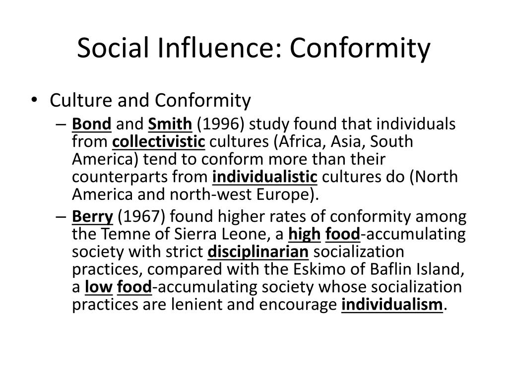 PPT - Sociocultural Level of Analysis: Social and Cultural Norms ...