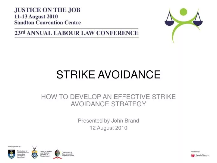 PPT - STRIKE AVOIDANCE PowerPoint Presentation, free download - ID:1011266