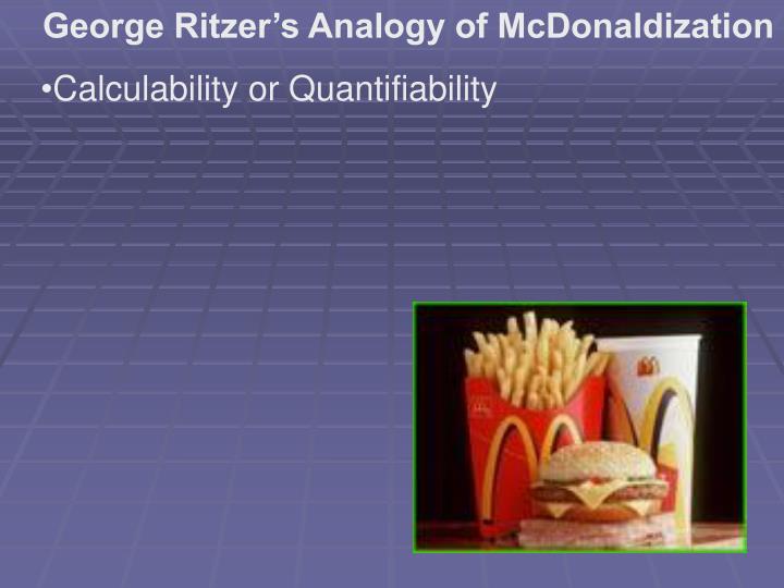 PPT - McDonaldization PowerPoint Presentation - ID:1011662