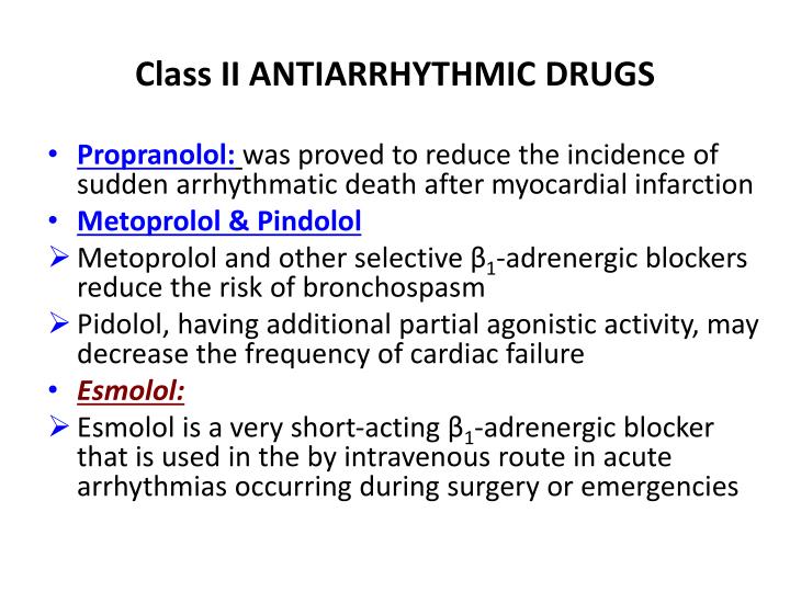 PPT - ANTIARRHYTHMIC DRUGS PowerPoint Presentation - ID:1012629