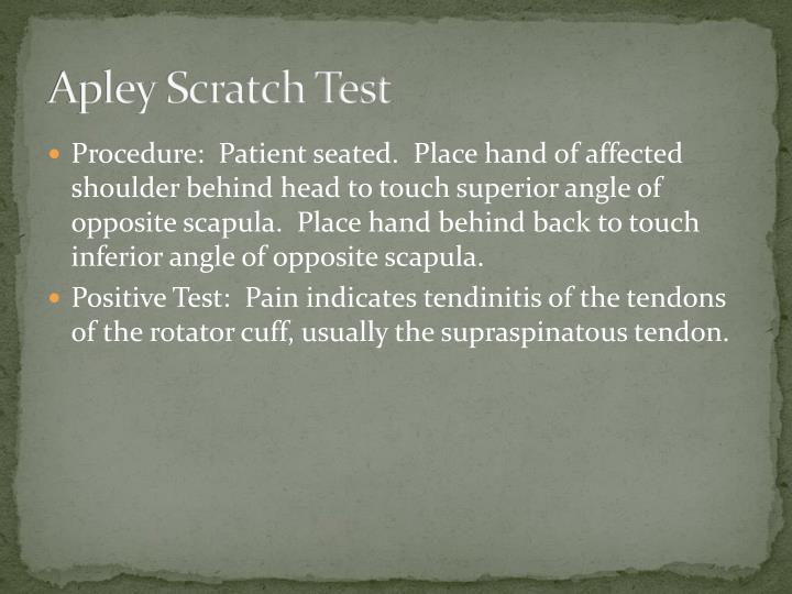 PPT - Introduction to Upper Extremity Orthopedic Tests PowerPoint ...