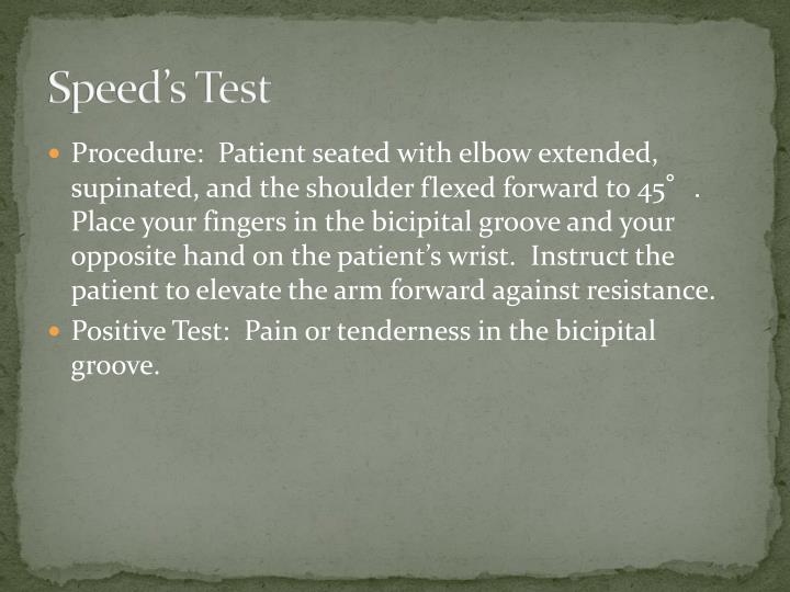 PPT - Introduction to Upper Extremity Orthopedic Tests PowerPoint ...