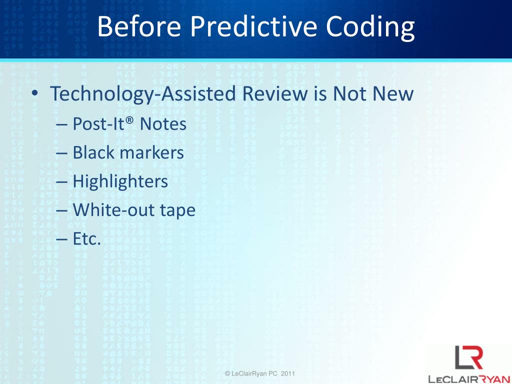PPT - E-Discovery and Predictive Coding PowerPoint Presentation, free ... PPT - E-Discovery and Predictive Coding PowerPoint Presentation, free ...