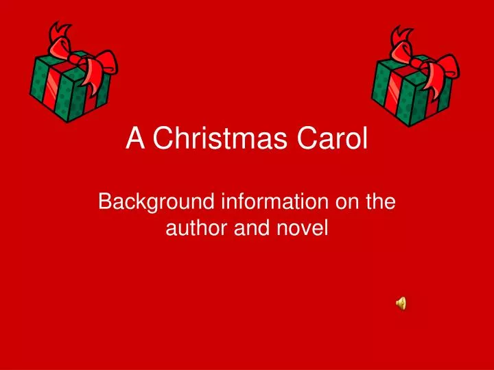 PPT - A Christmas Carol PowerPoint Presentation, free download - ID:1015383