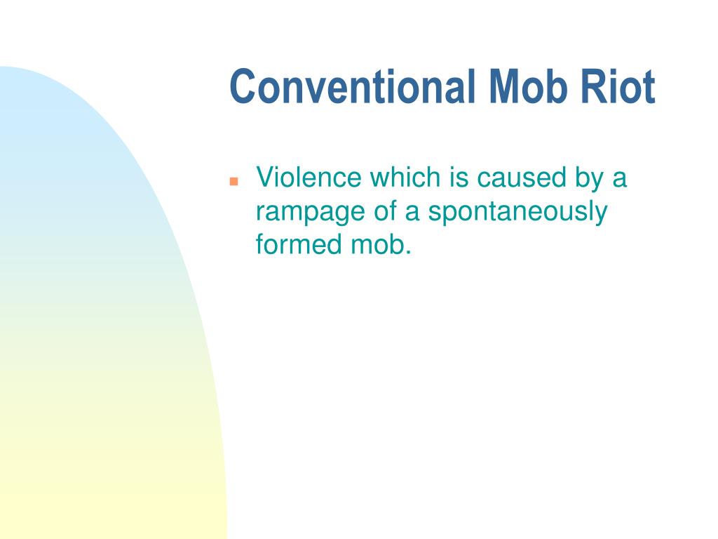 PPT - Riots Crowd Psychology PowerPoint Presentation, free download ...