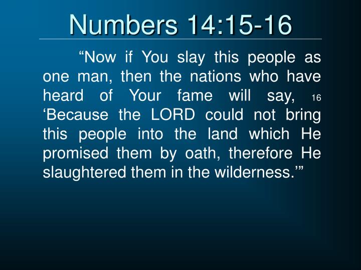 PPT - The Failure at Kadesh Numbers 11-14 PowerPoint Presentation - ID ...