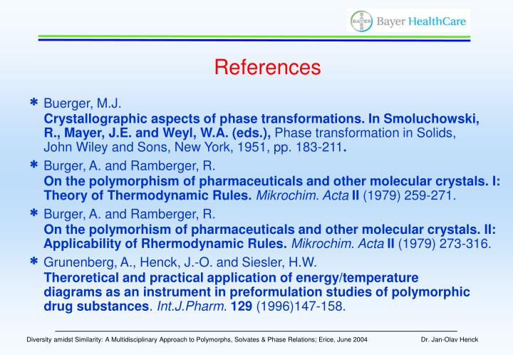 PPT - Thermodynamics in Polymorphism Research PowerPoint Presentation ...