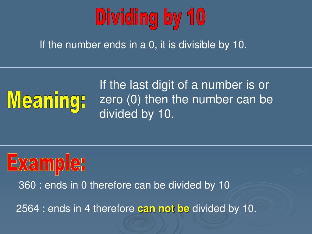 PPT DIVISIBILITY RULES PowerPoint Presentation Free Download ID PPT DIVISIBILITY RULES PowerPoint Presentation Free Download ID