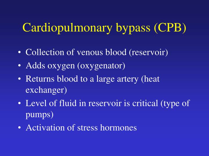 PPT - Anaesthesia for cardiovascular surgery with extracorporeal ...