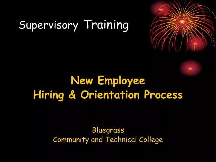 PPT - Supervisory Training PowerPoint Presentation, free download - ID ...