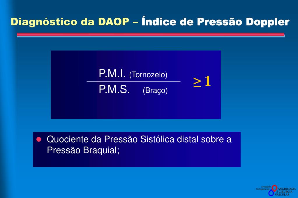 PPT - Doença arterial obstrutiva periférica (DAOP) PowerPoint ...