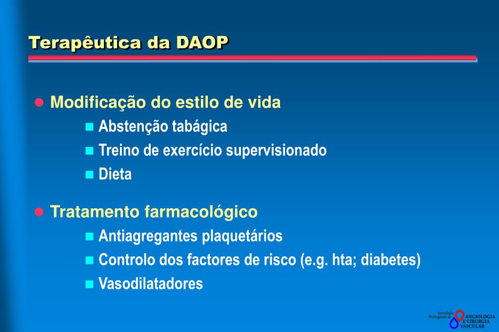 PPT - Doença arterial obstrutiva periférica (DAOP) PowerPoint ...