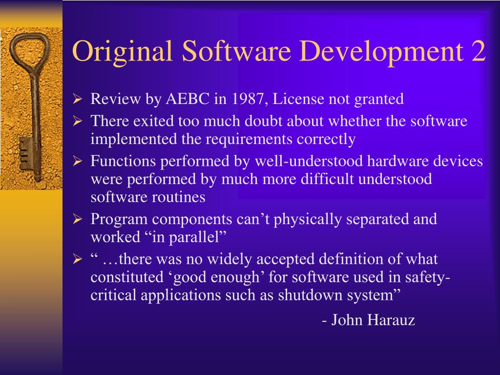 PPT - Enhancing Safety-Critical Software: Darlington Nuclear Plant Case ...